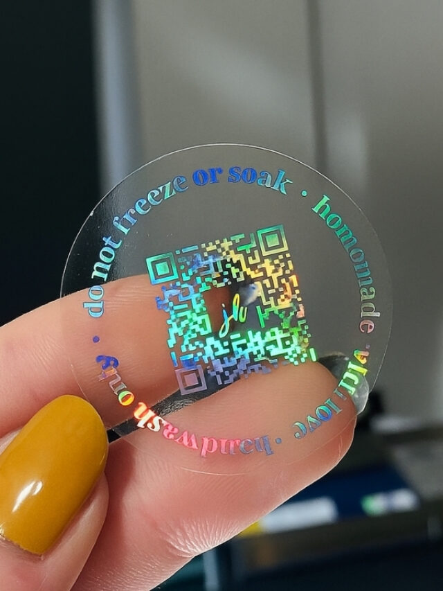 Why Choose Transparent Hologram Stickers Over Regular Labels - Hira ...